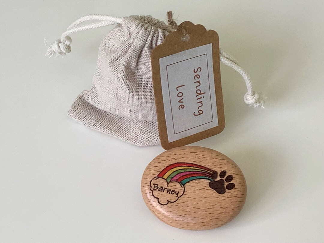 Pet Loss, Rainbow Bridge, Memorial Gift, Memory Keepsake, Best Friend ...