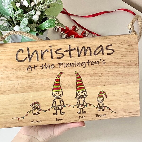 Christmas Plaque - Etsy UK