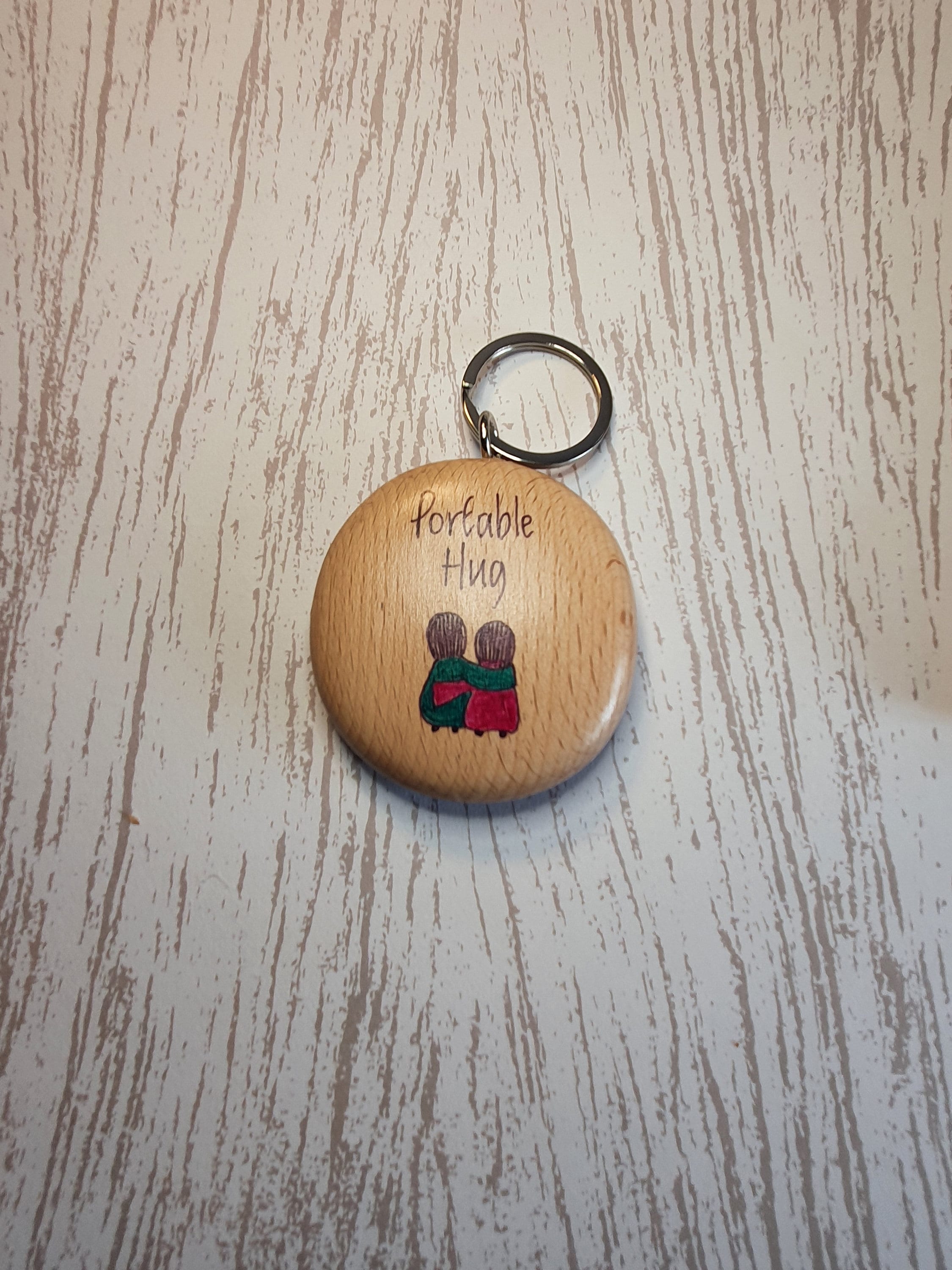 Portable Hug Pocket Hug Key Ring Hug Gift Missing You - Etsy