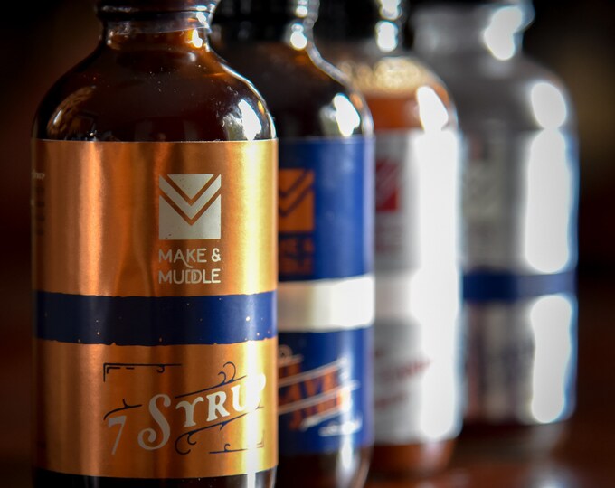 7 Syrup Cocktail Mixer - Etsy
