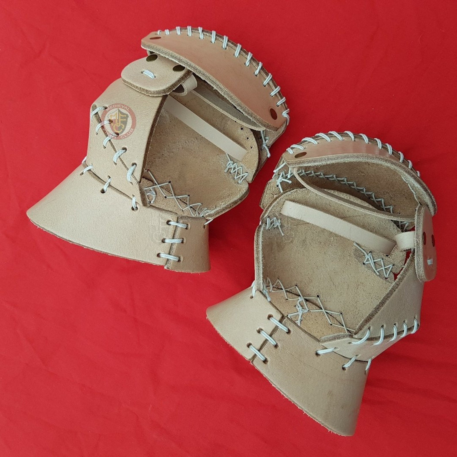 Leather Mitten Combat Demi Gauntlet/cuff - Etsy