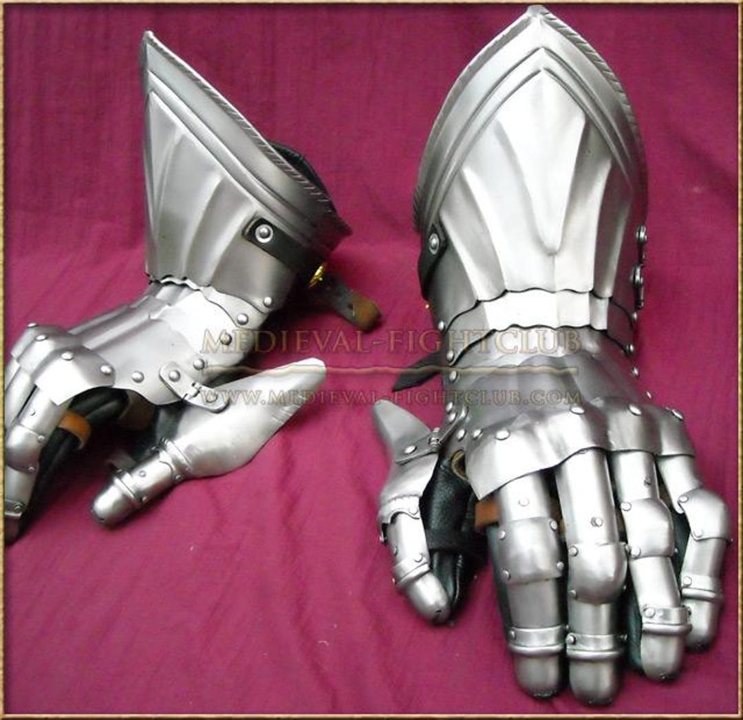 Gothic Fluted Gauntlets - Etsy
