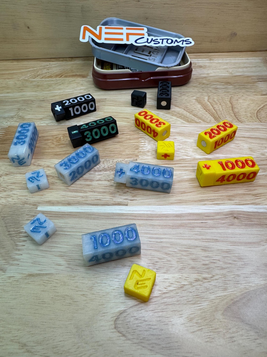 One Piece TCG Power Counters - Plus Minus Magnetic & Rotating - 2 Pack ...