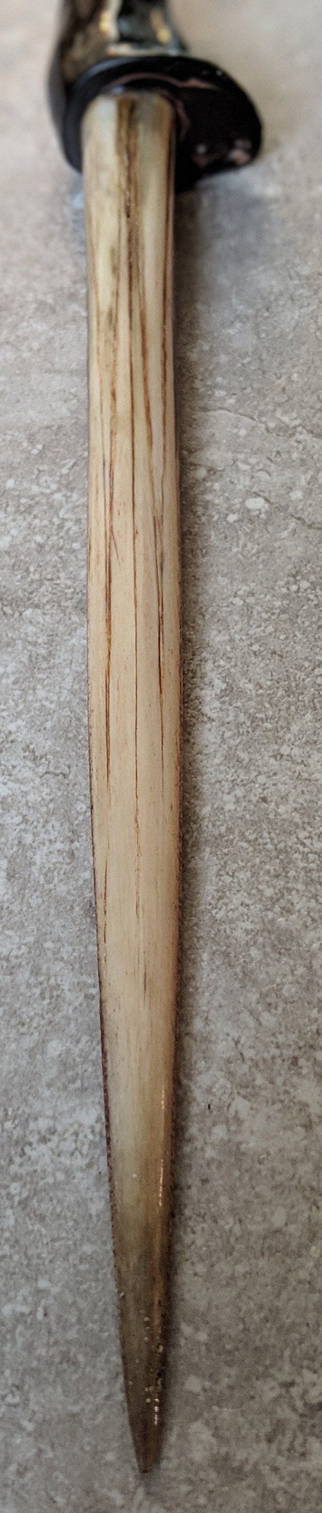 Hawaiian Black Coral Handle, Marlin Bill Blade, Dagger, Handcrafted ...