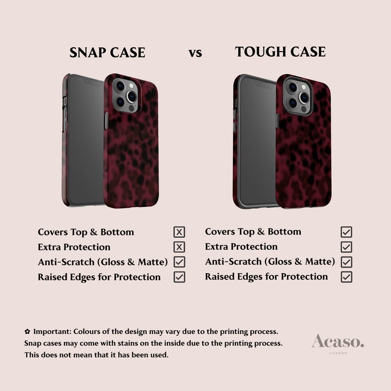 Maroon Tortoise Shell Case for iPhone 16 Pro, iPhone 14 Plus, iPhone 13 ...
