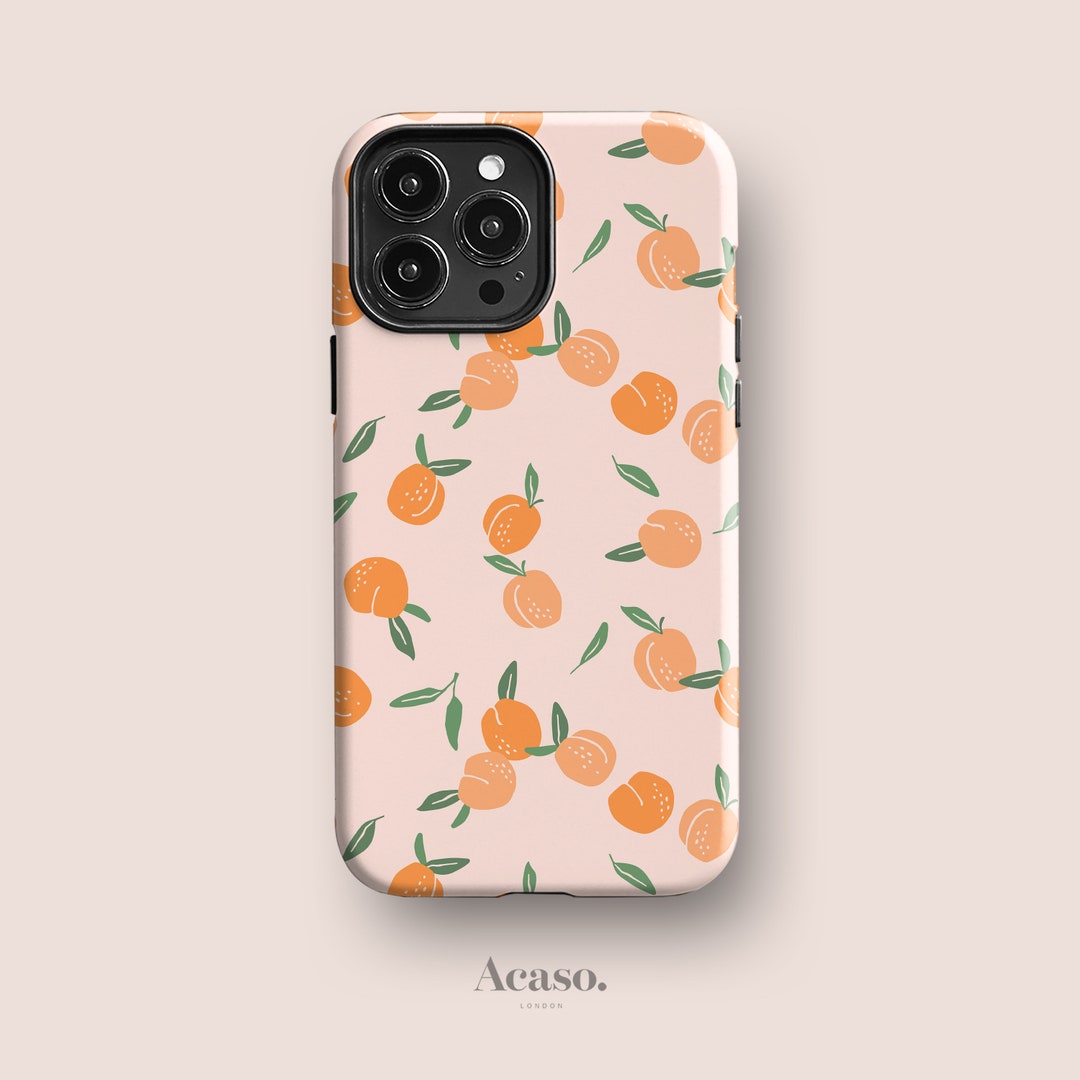 Cute Peaches Phone Case for iPhone 14, iPhone 11 Case, iPhone 12 Pro Case, iPhone XS Case ...