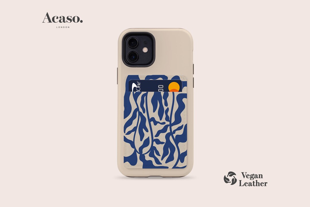 SEA ALGAE Phone Wallet Sticker Wallet, Card Holder, Eco Credit Card ...