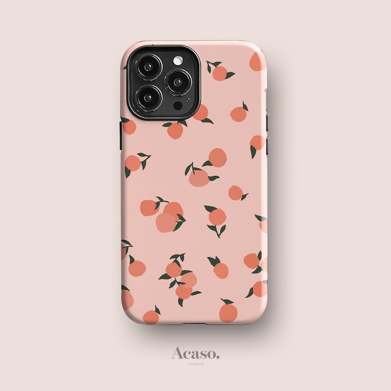 Peach Phone Case - Etsy