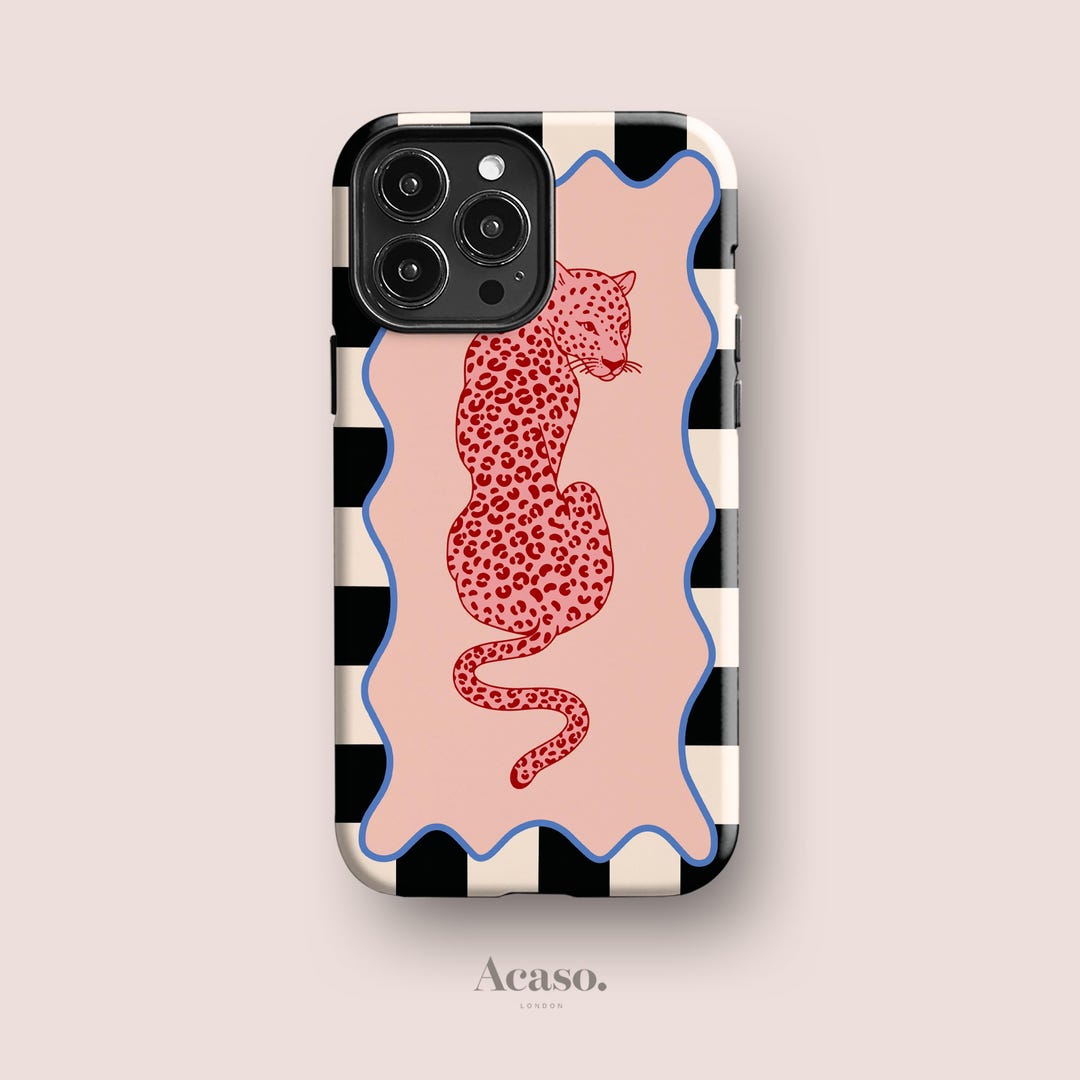 Leo Check Case for iPhone 16, iPhone 15, Cases for Galaxy S25, Google ...