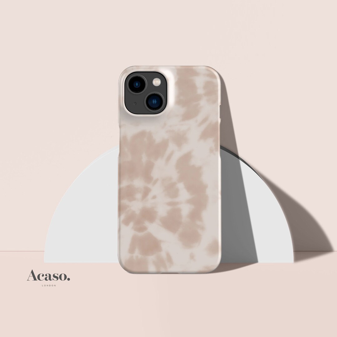 TIE DYE Beige Phone Case for Iphone for Samsung and Google - Etsy