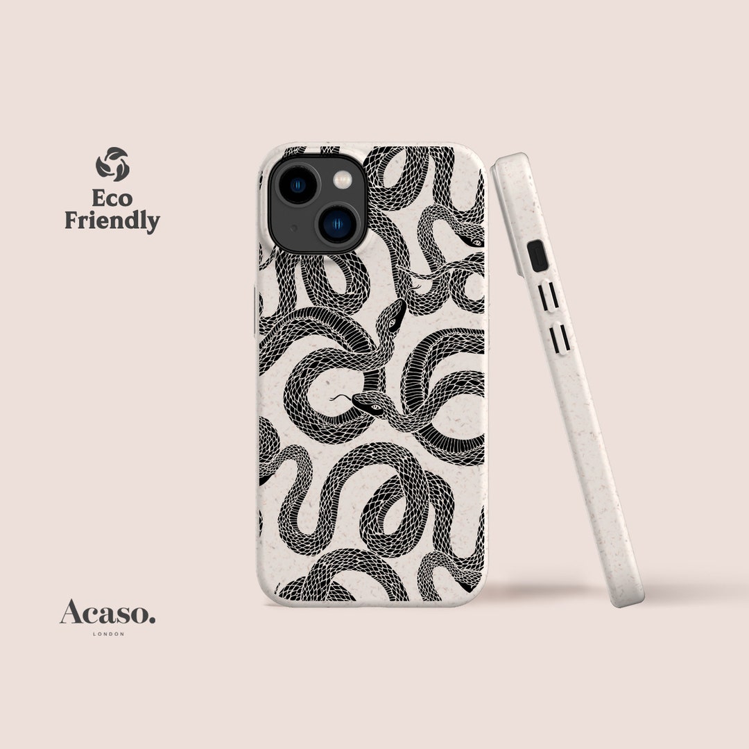 SNAKES Bio Plastic Free Eco-friendly Phone Case for iPhone 15 Pro ...