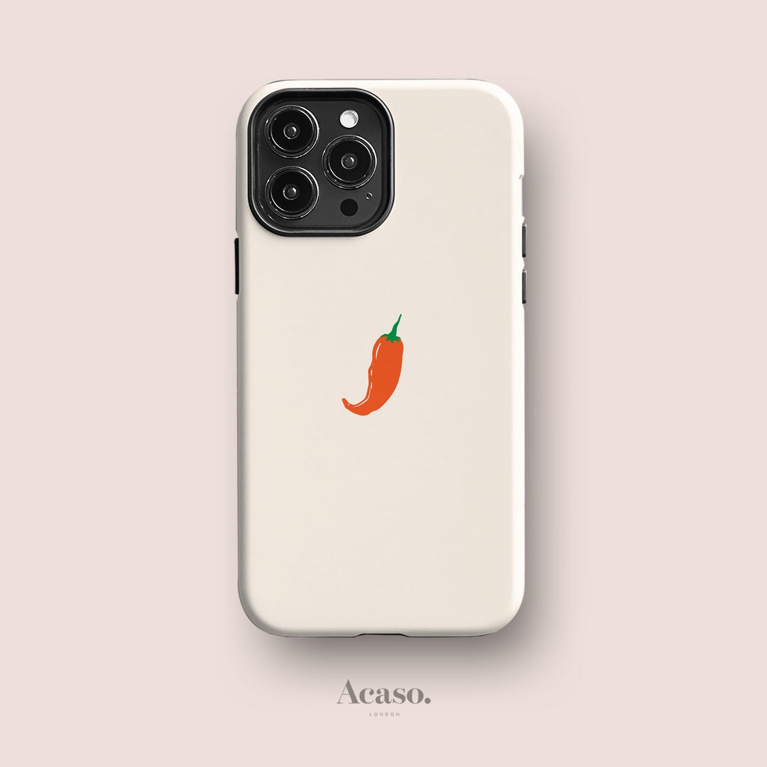 Chilli Pepper Case for iPhone 15, iPhone 14, iPhone 13, iPhone 12 ...