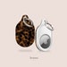 Custom Tortoise AirTag Case With Keyring - Apple AirTag Holder for ...