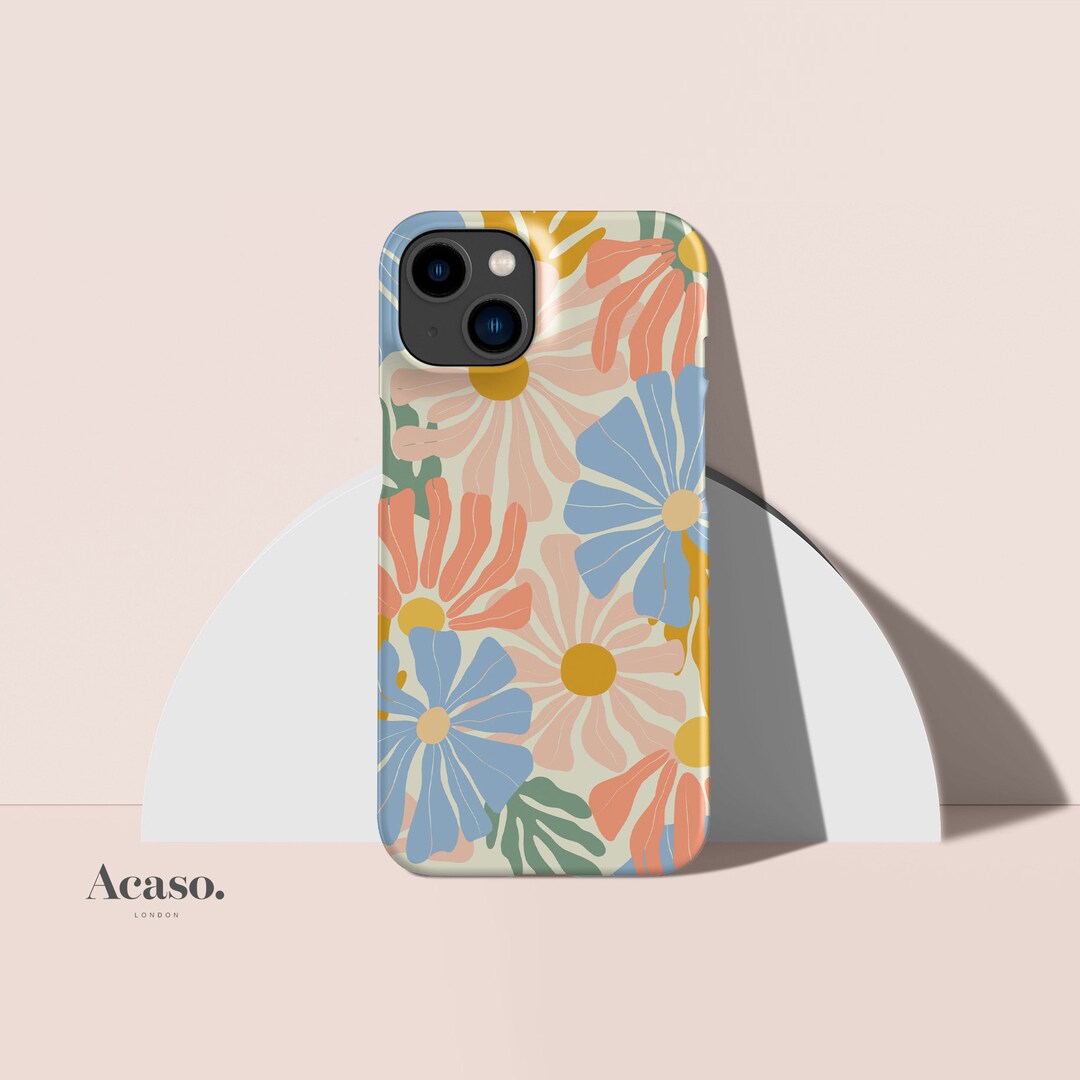 SUNFLOWERS Phone Case Peach Phone Case iPhone 13 Pro Case - Etsy UK