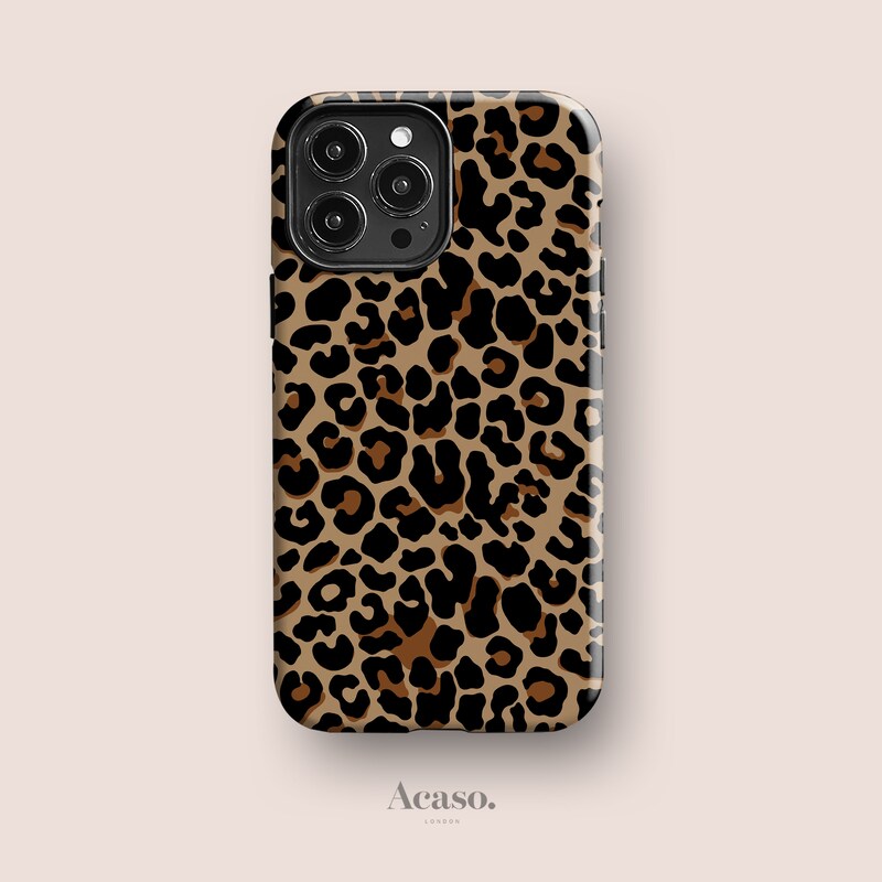 iPhone 8 Leopard Case - Etsy