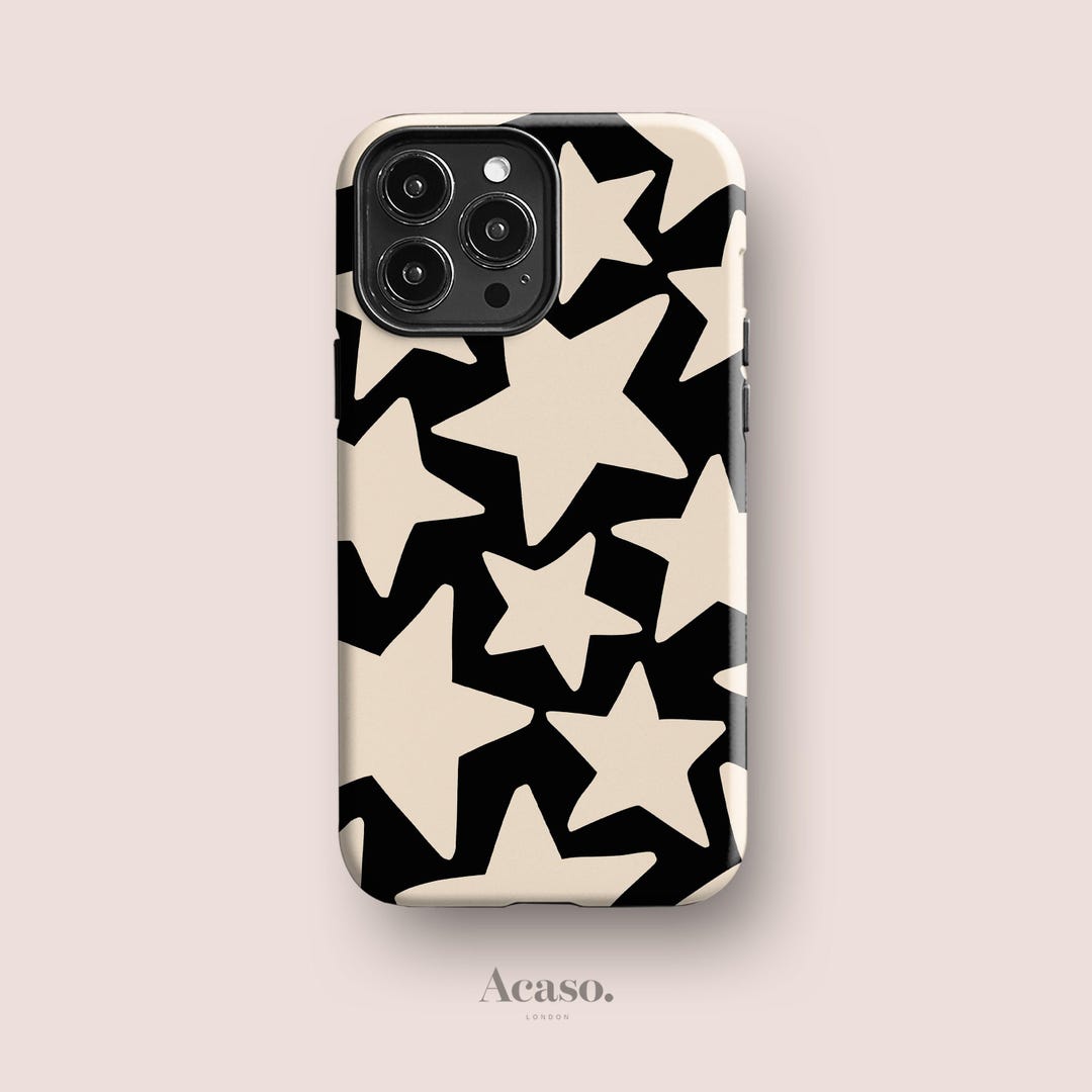 WONKY STARS Phone Case | Retro Stars iPhone Case for iPhone 14 Case ...
