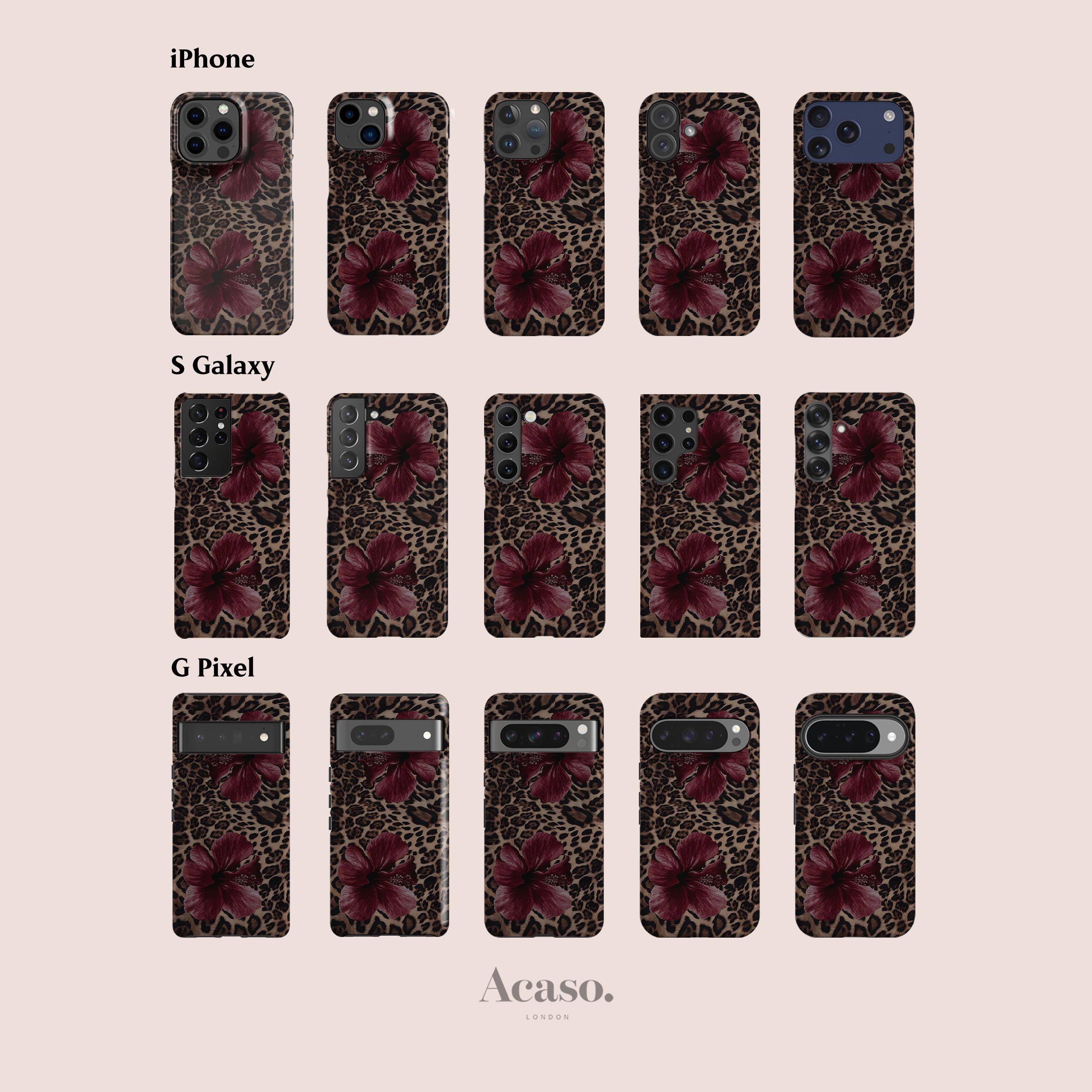 Leo Hibiscus Phone Case: Trendy Floral iPhone Cases - Etsy