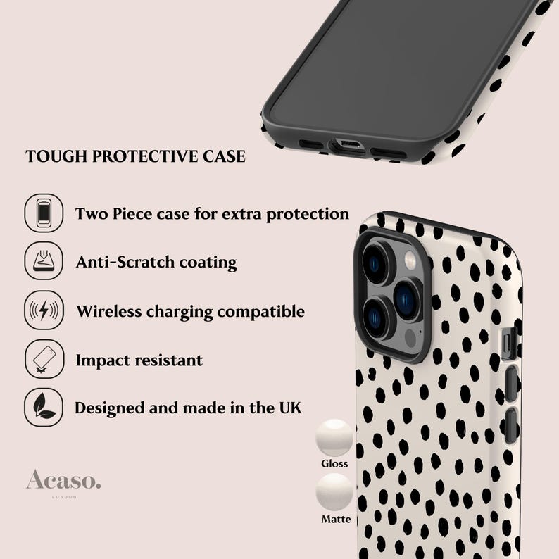 Painted Dots Case for iPhone 17: Phone Cases for Iphone, Galaxy & Pixel ...