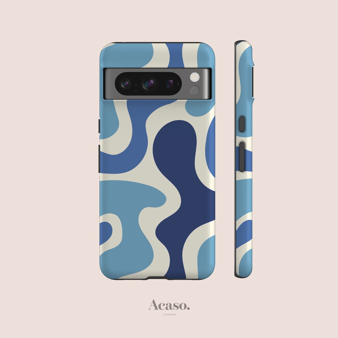 Blue Waves Case for Pixel 7 - Phone Cases for Google Pixel 8 Pro, Pixel ...