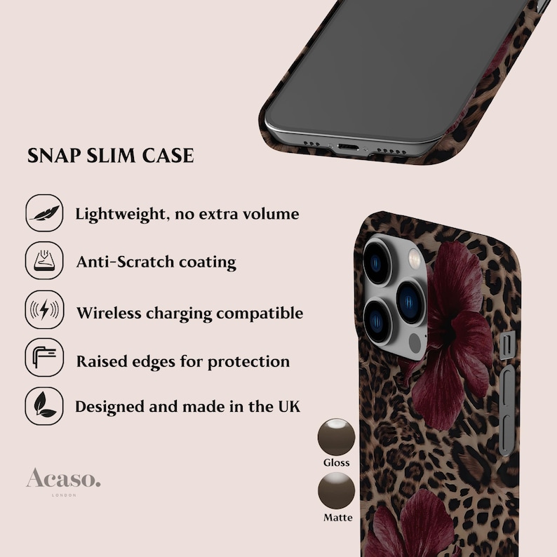 Leo Hibiscus Phone Case: Trendy Floral iPhone Cases - Etsy