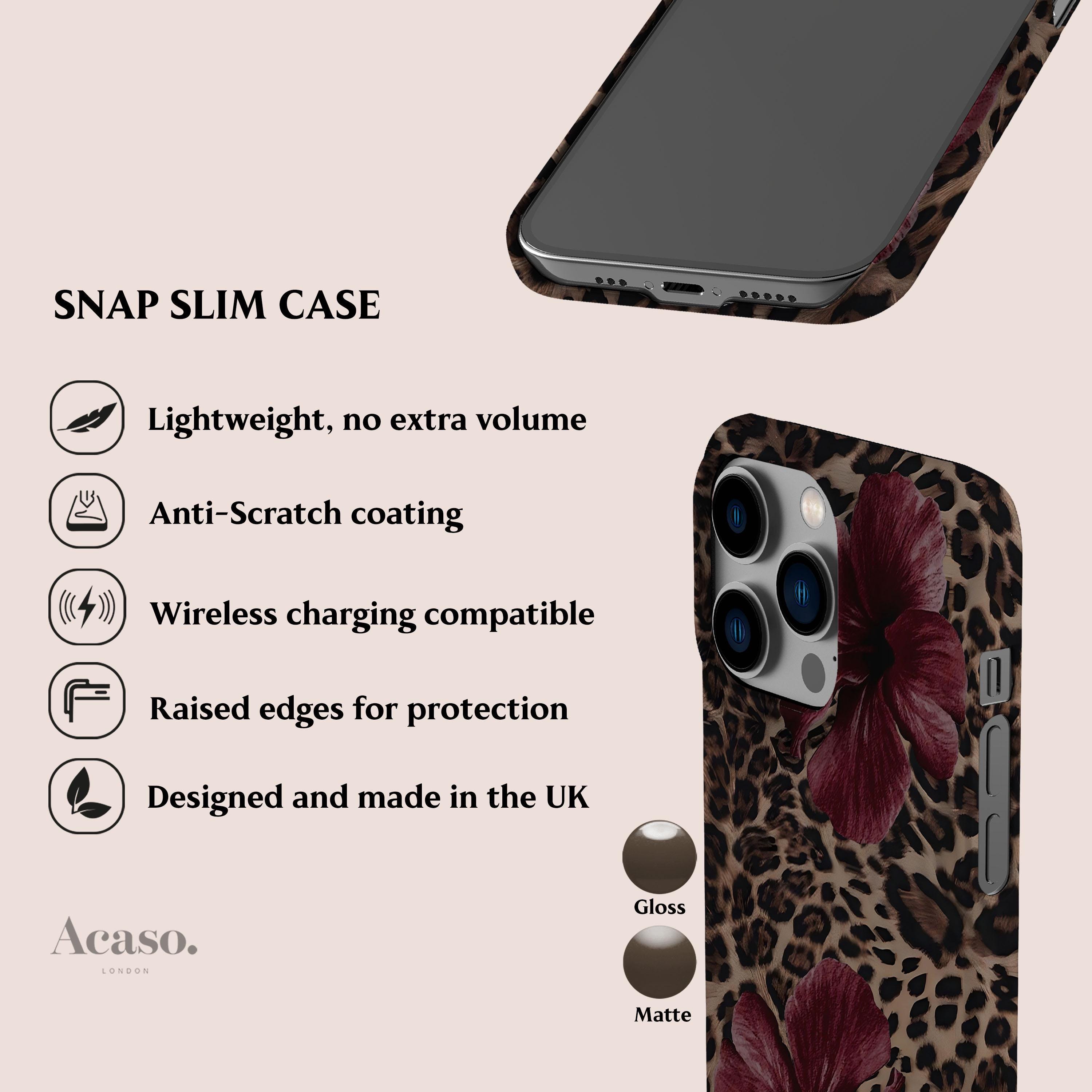 Leo Hibiscus Phone Case: Trendy Floral iPhone Cases - Etsy