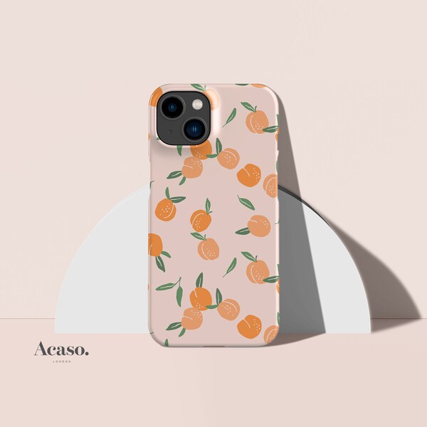 iPhone 14 Pro Max Case Peach - Etsy