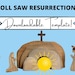 Resurrection Scene Scroll Saw Template-easter Template - Etsy
