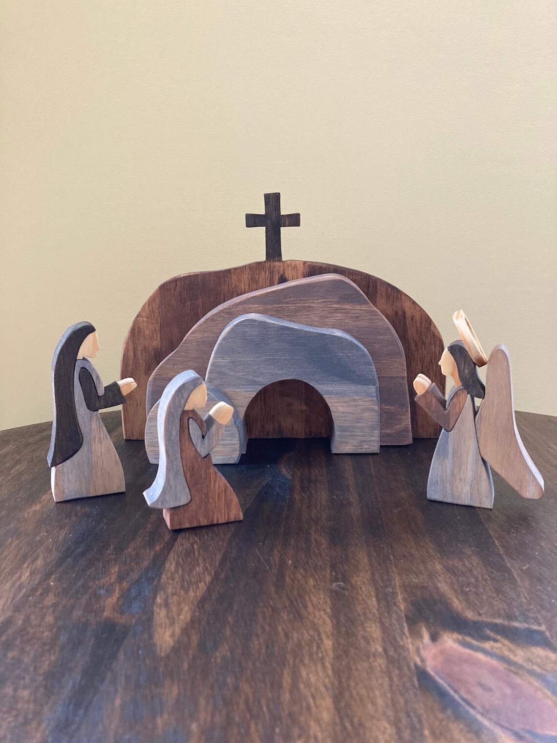 Resurrection Scene Scroll Saw Template-easter Template | Etsy