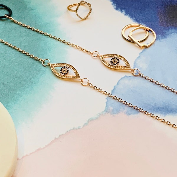 Eye Glasses Chain - Etsy