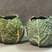Ceramic Vase. Cabbage. Vase Similar to White-rolled Cabbage or Savoyard ...