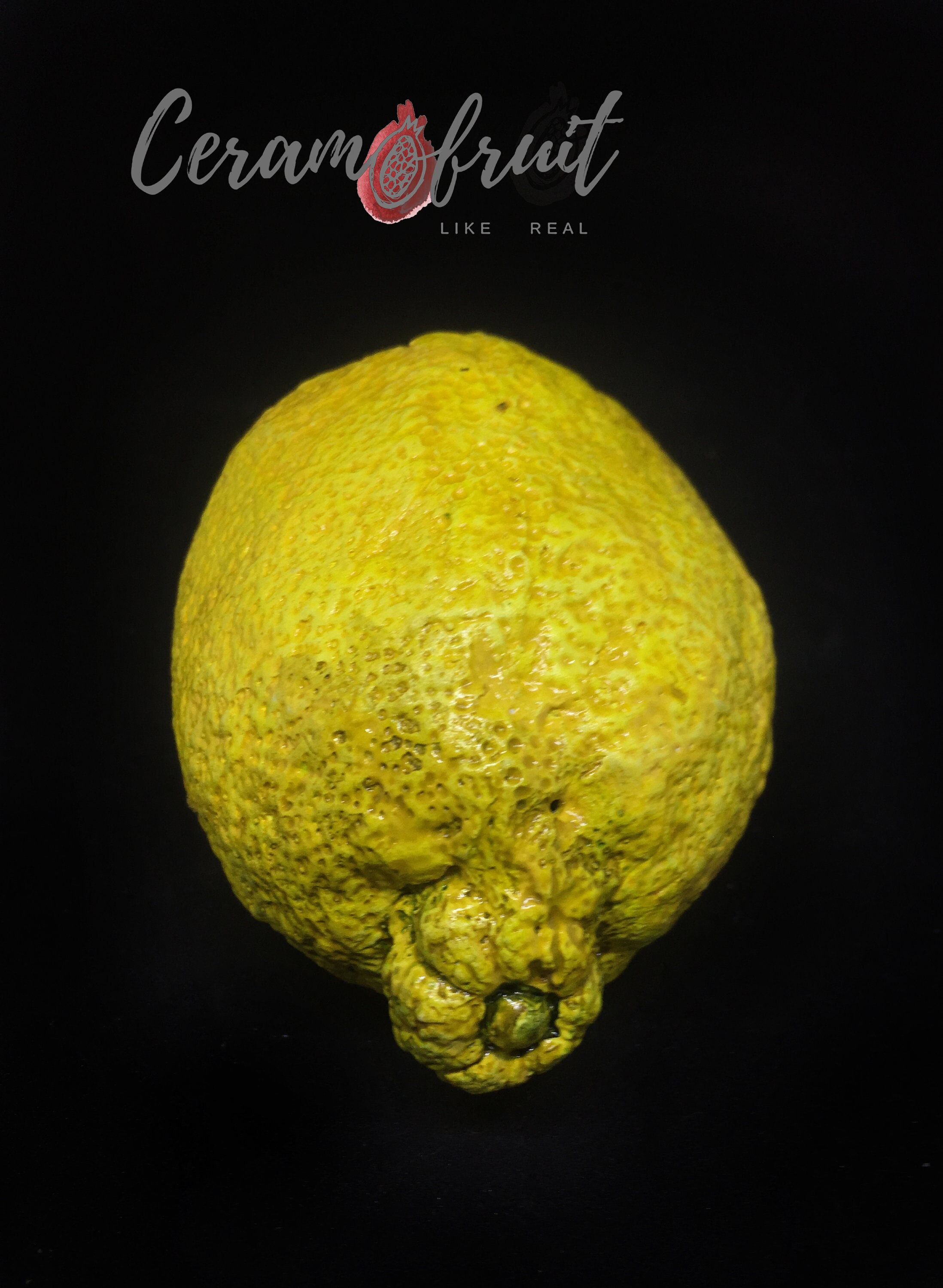 Lemon. Ceramics. Frosting. Natural Size. Lemon Figurine to - Etsy