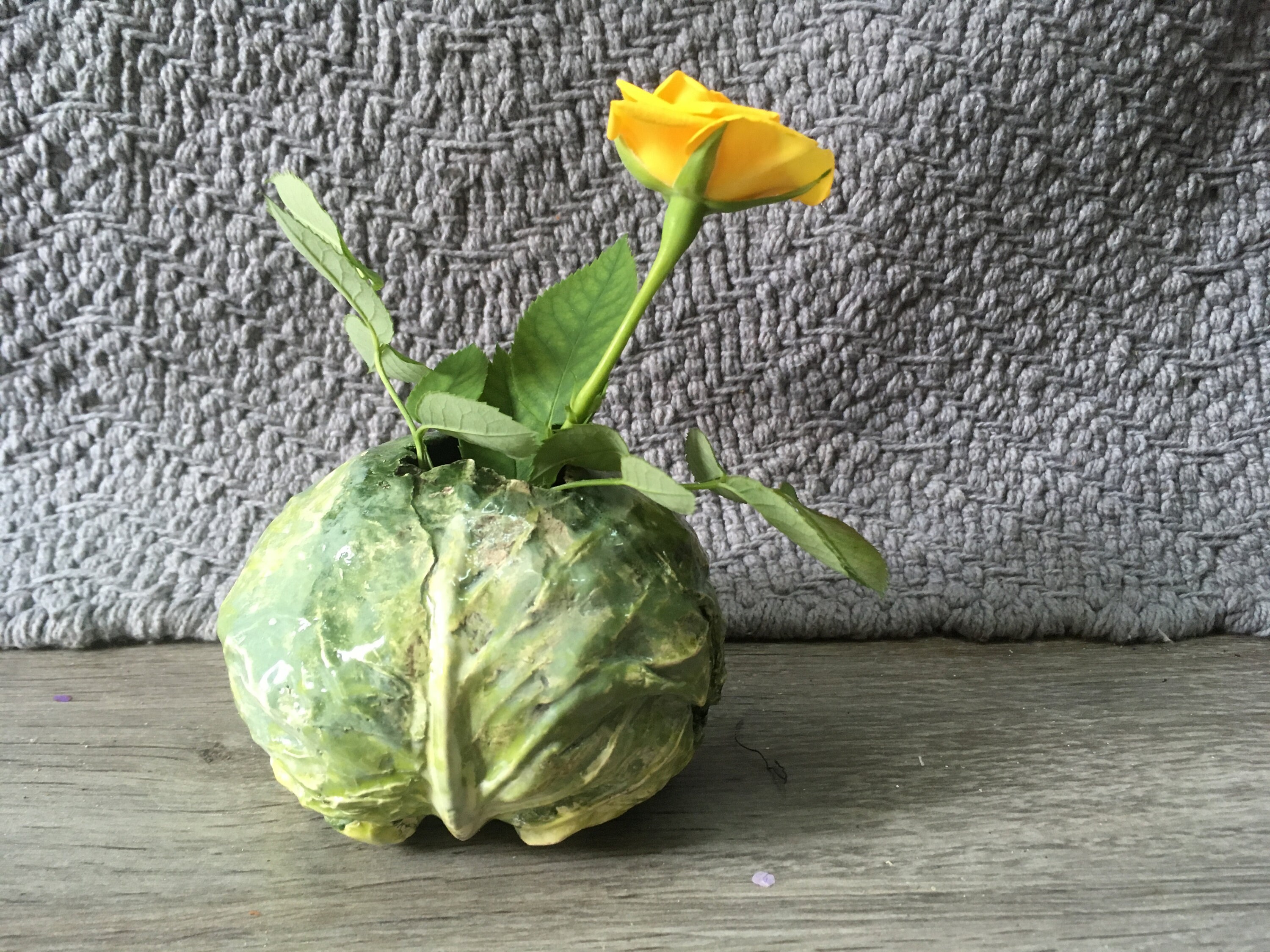 Ceramic Vase in the Form of Cabbage. Vase similar to | Etsy