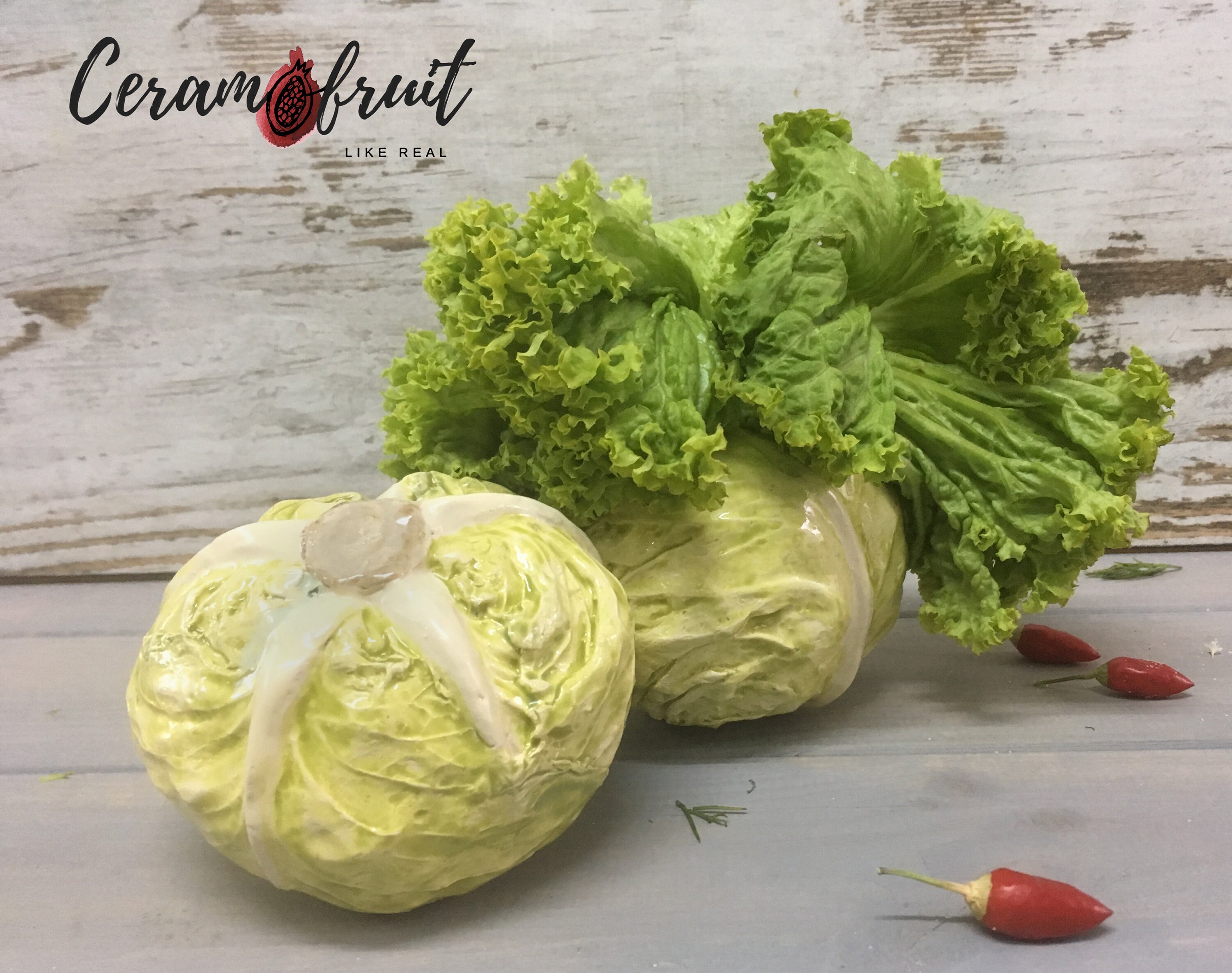 Ceramic Vase in the Form of Cabbage. Vase similar to | Etsy