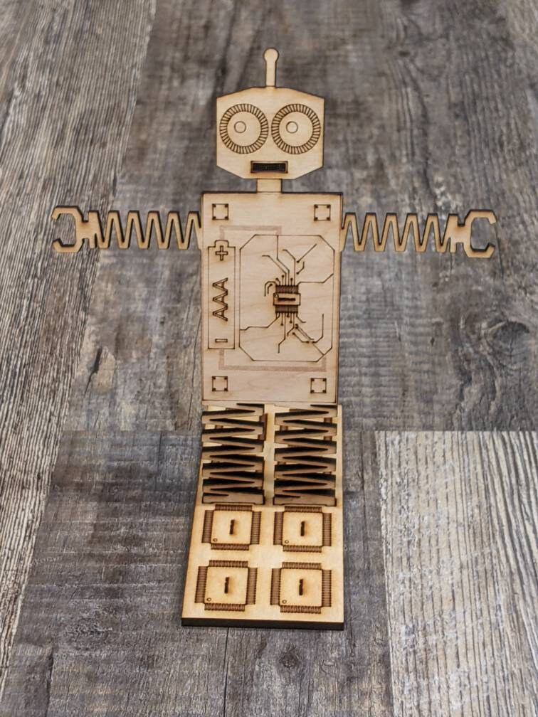 Robot Laser Cut File Laser Cut Files Svg Dxf AI CO2 Laser - Etsy Ireland