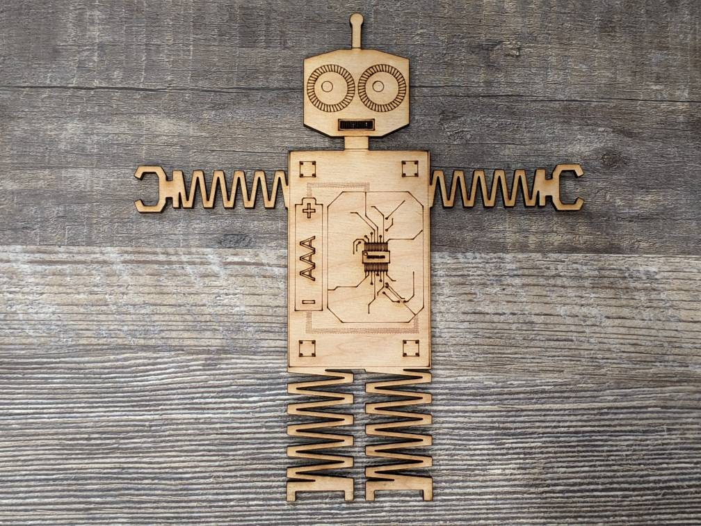 Robot Laser Cut File Laser Cut Files Svg Dxf AI CO2 Laser - Etsy Ireland