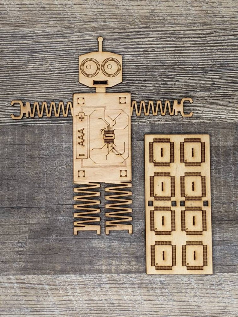 Robot Laser Cut File Laser Cut Files Svg Dxf AI CO2 Laser - Etsy Finland