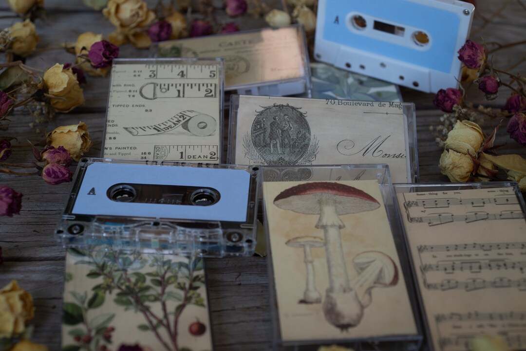 Custom Cassette Mixtape Vintage Cover- Custom Cassette Tape, Vintage ...