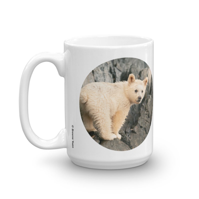 Spirit Bear Cub Coffee Mug, 11 or 15 Oz - Etsy