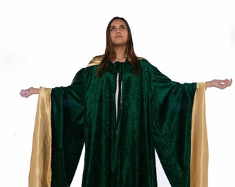 Green Wizard Robe - Etsy