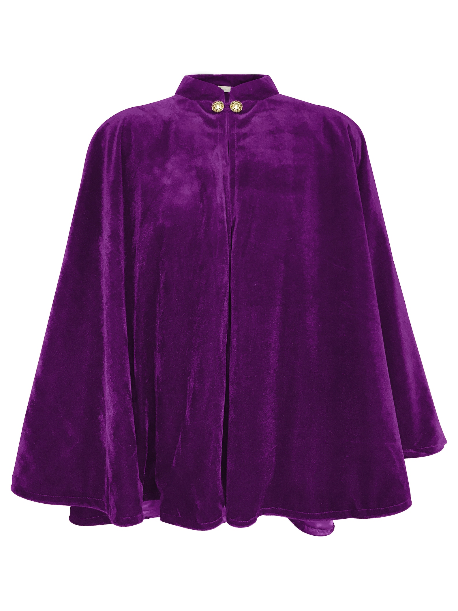 Purple Velvet Cape Purple Halloween Costume Satin Lined - Etsy