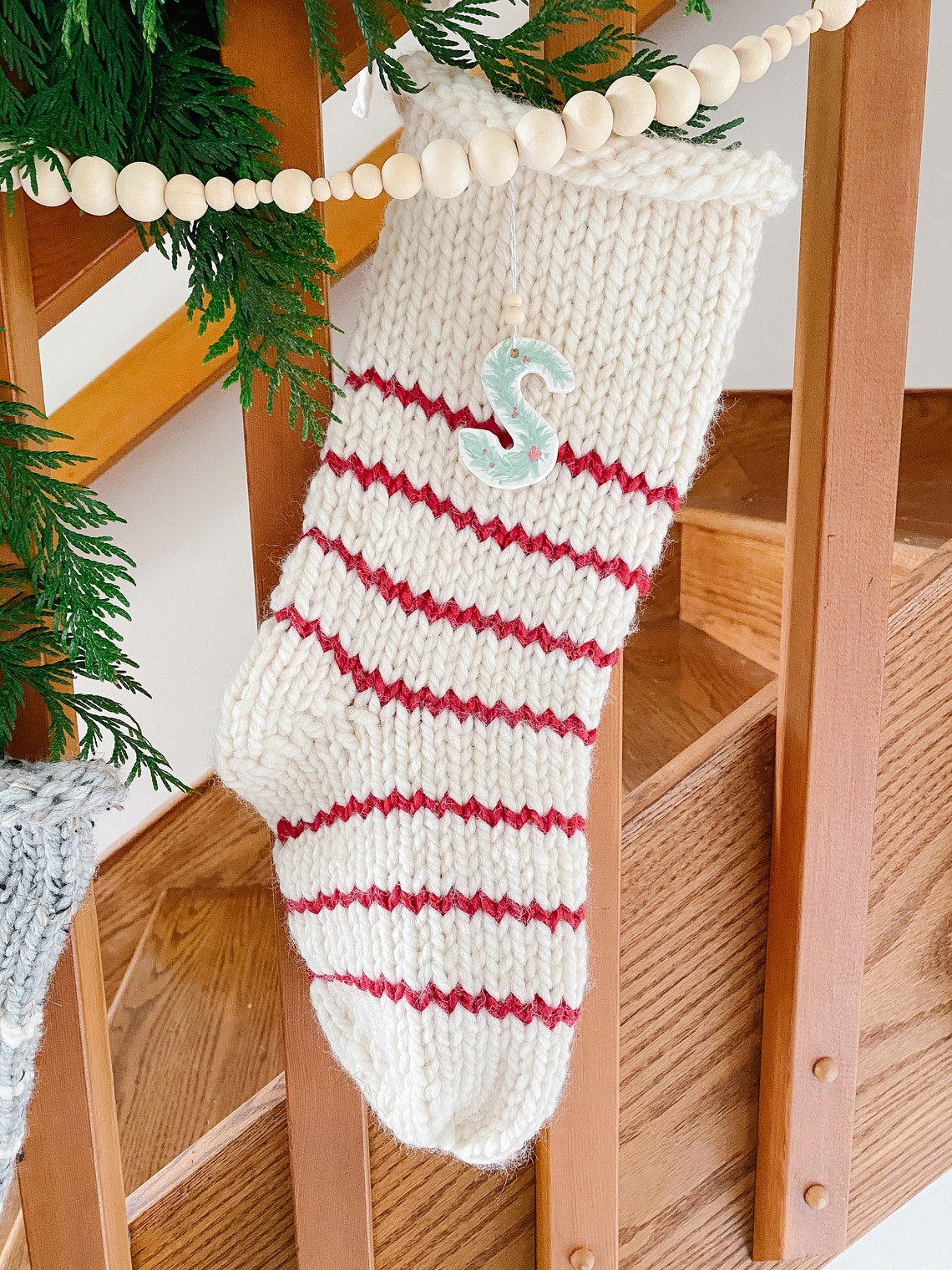 Classic Knit Christmas Stocking Pattern - Etsy