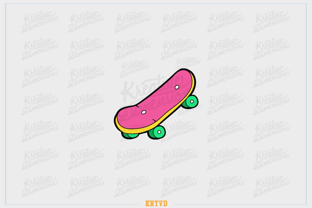 Skateboard SVG Cut File Download - Etsy