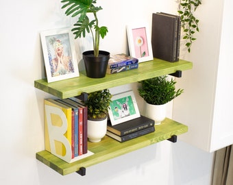 Square Tube Shelf Brackets - Etsy