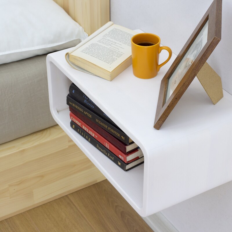 Floating Side Table - Etsy