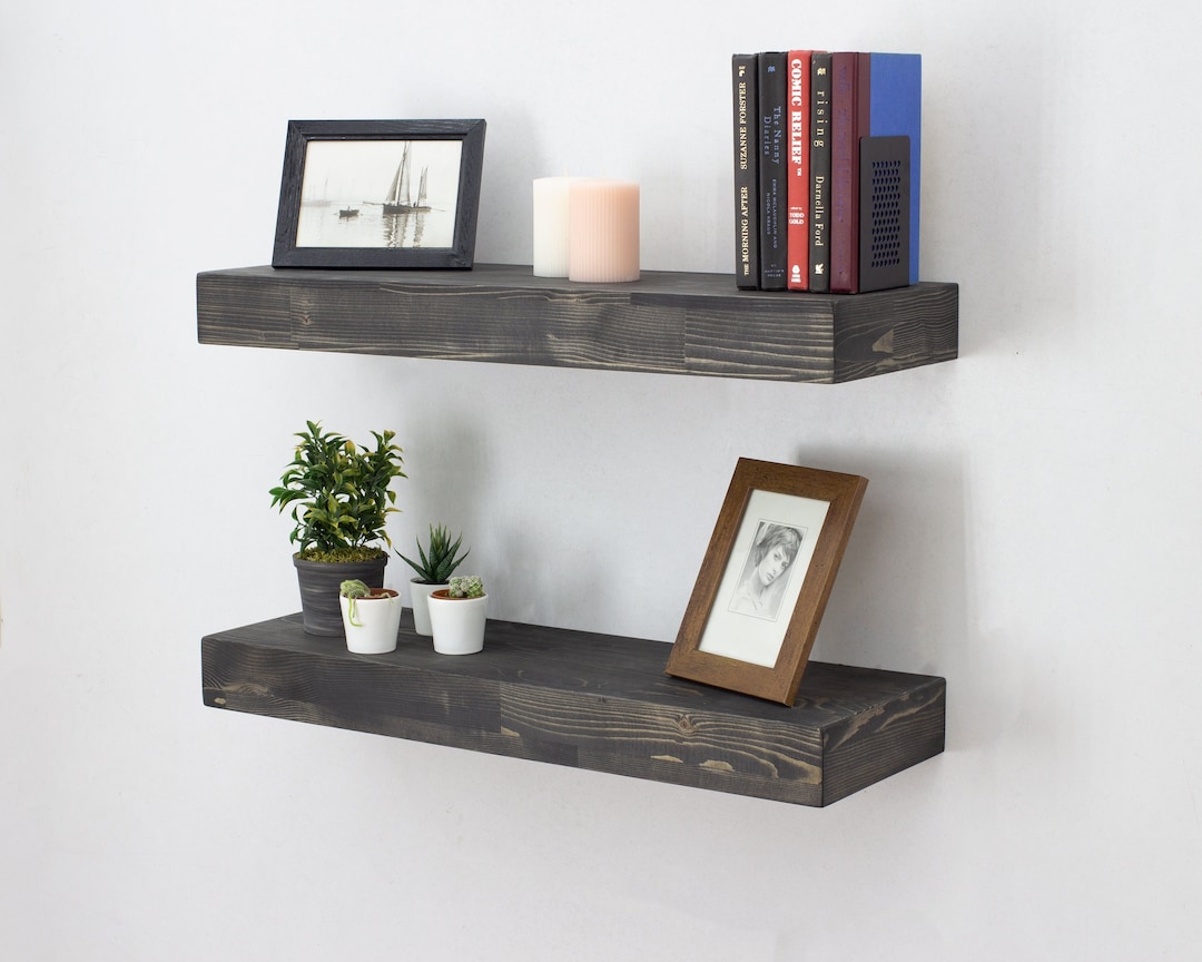 Strong Floating Shelf | Custom Size Floating Shelf | Wood Floating ...