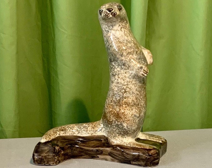 DAVID SHARP Pottery Bull Figure - Etsy UK