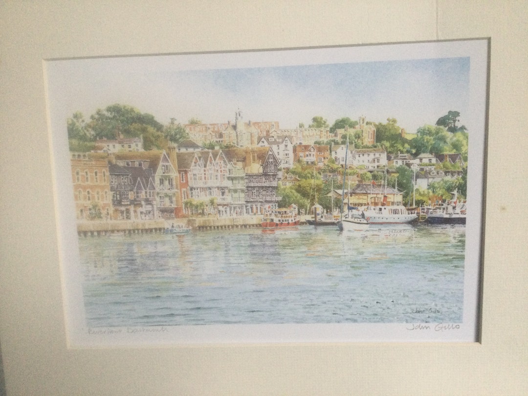 John Gillo Signed Watercolour Print. - Etsy