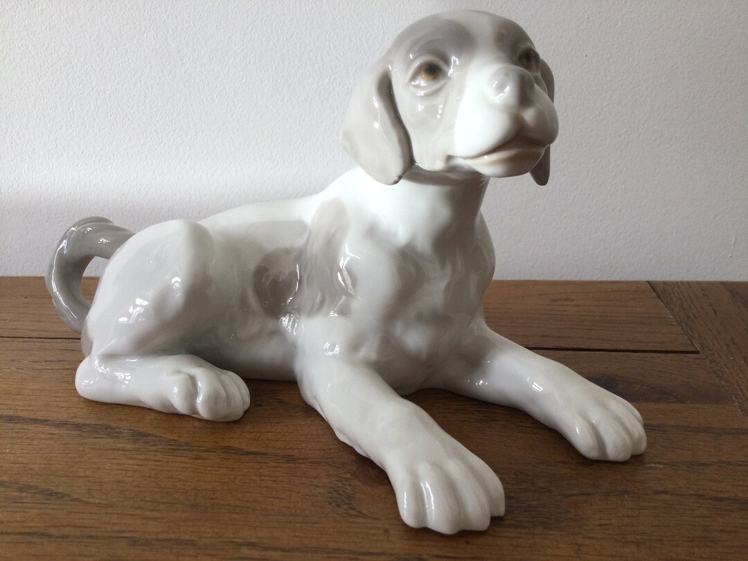 Lladro Nao 3550 Beagle Dog Retired. - Etsy