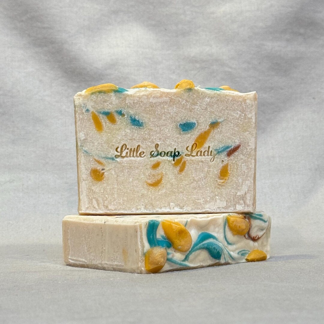 Lemon Drop Coconut Free Bar Soap - All Natural Handmade Skin Care - Etsy