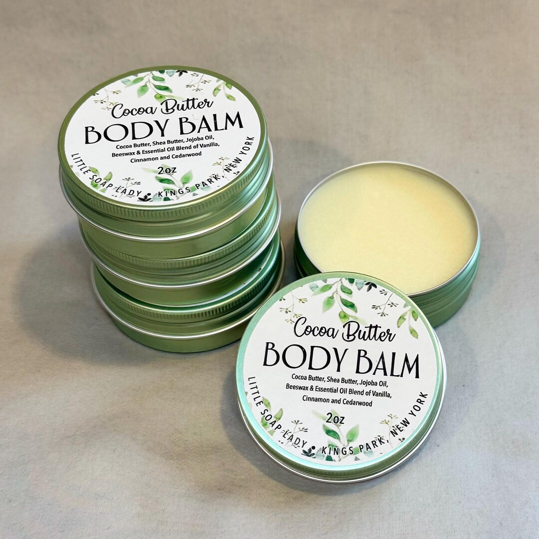 Cocoa Butter Body Balm 2 Ounce Hydrating Moisturizer for Dry Skin - Etsy